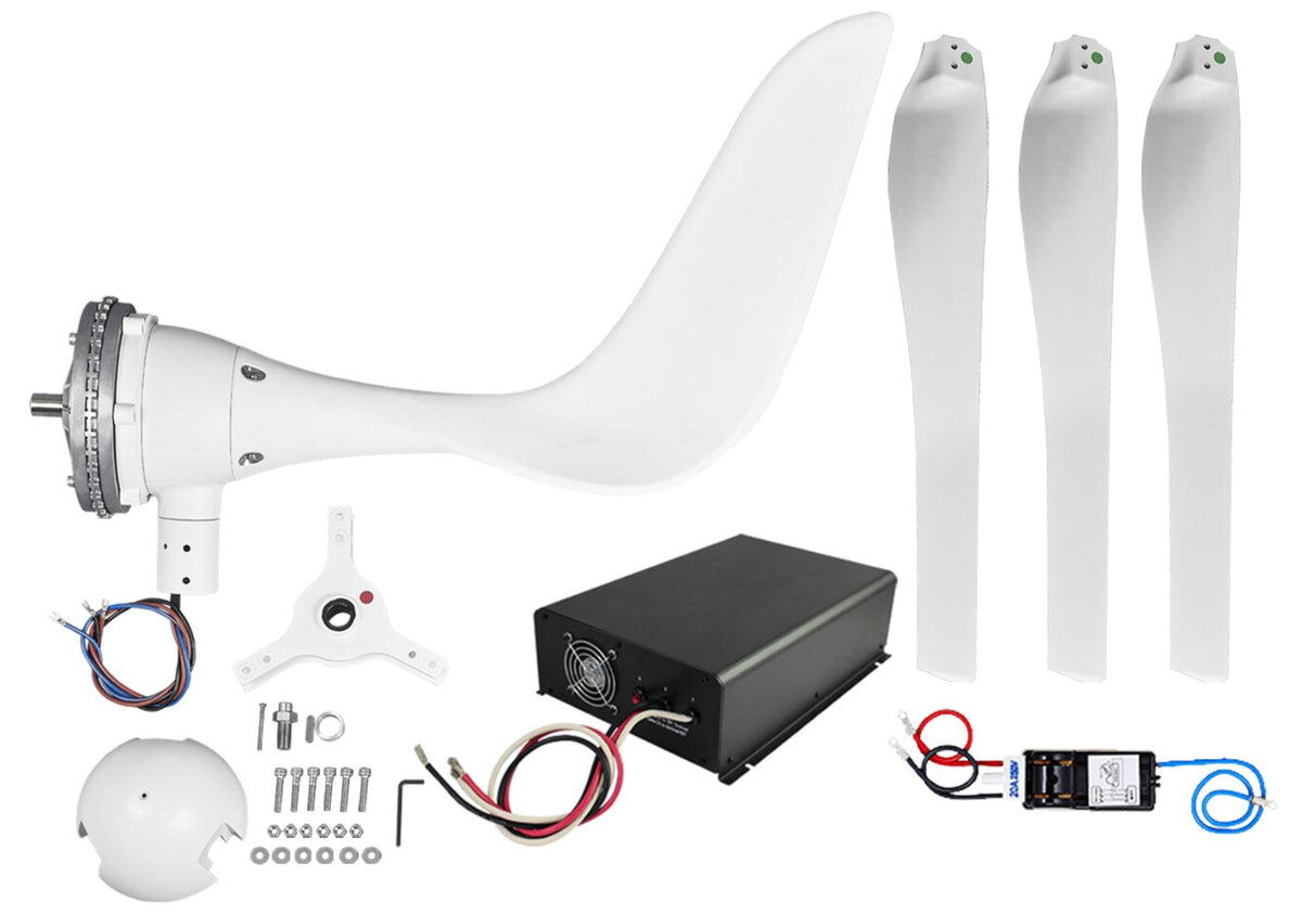 Where can I find replacement parts for Automaxx wind turbines?