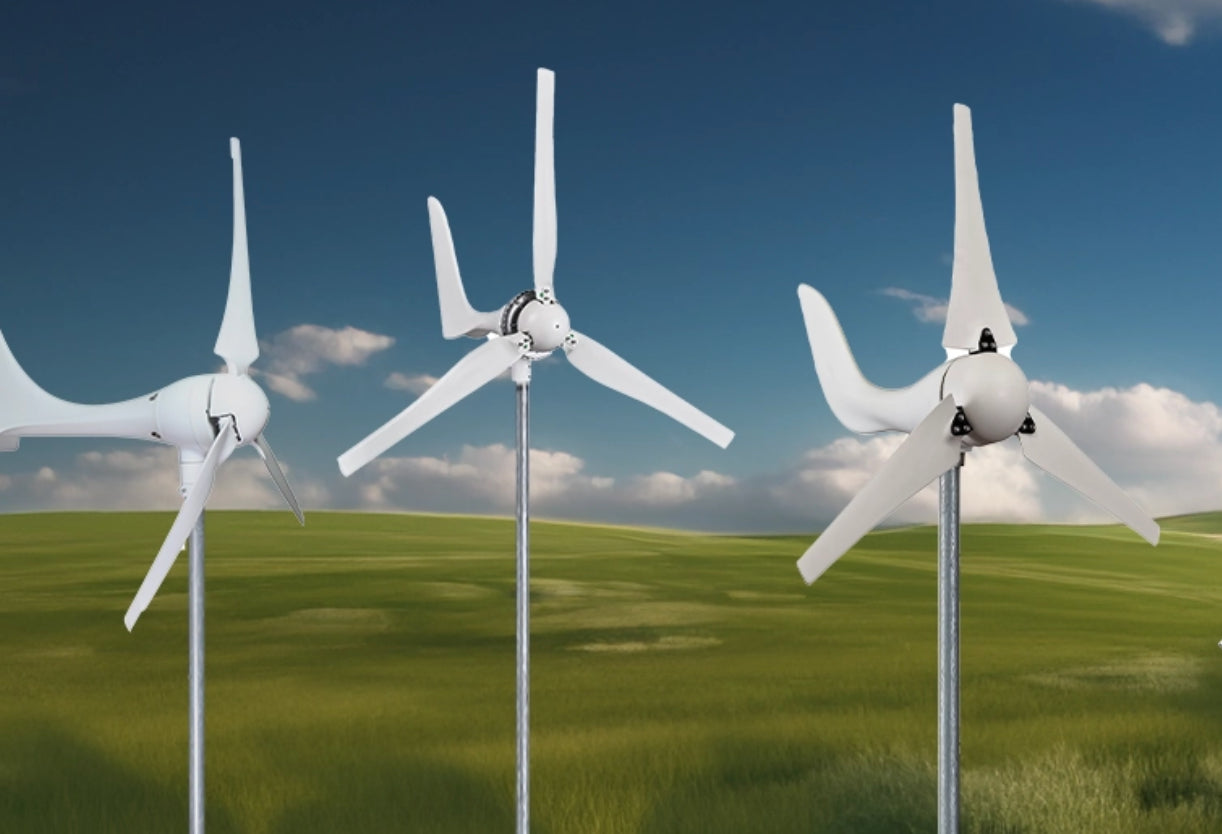 Comparison of different types of wind turbines that Automaxx have?