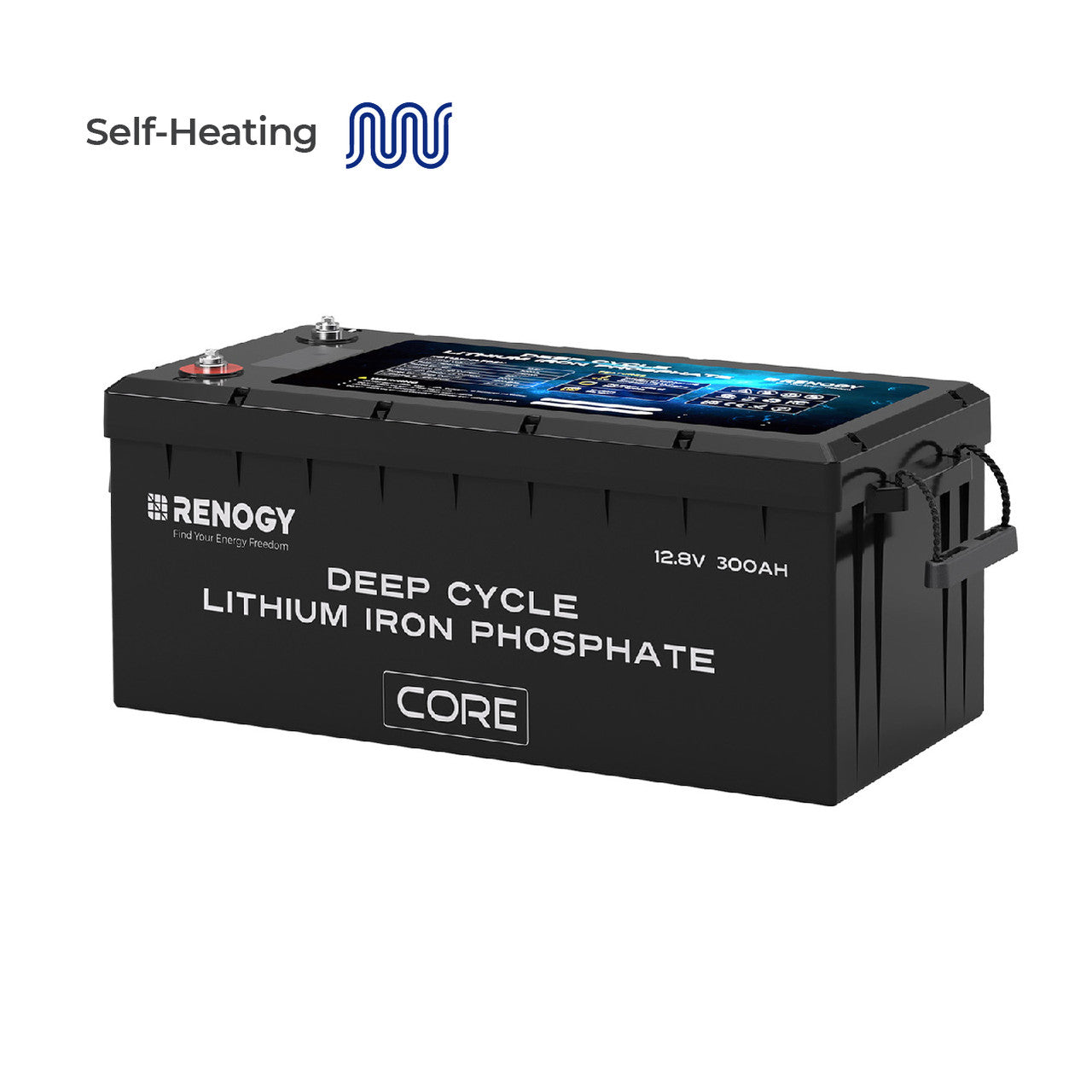 Renogy 12V 300Ah Core Series Deep Cycle Lithium Iron Phosphate Battery ...