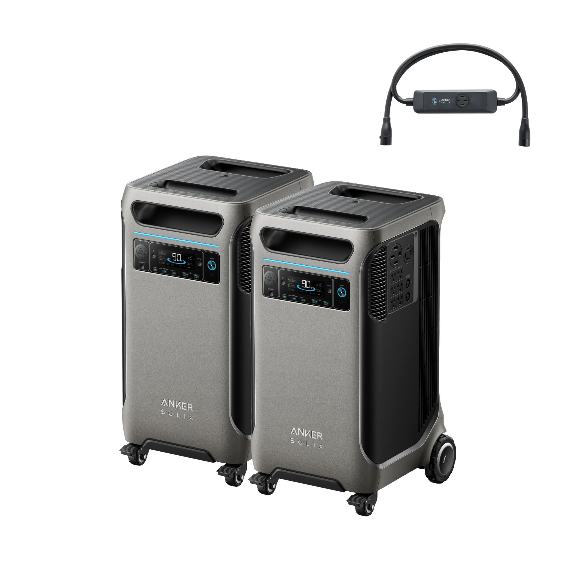 Anker SOLIX F3800x2+ Double Power Hub Bundle Set – Automaxx