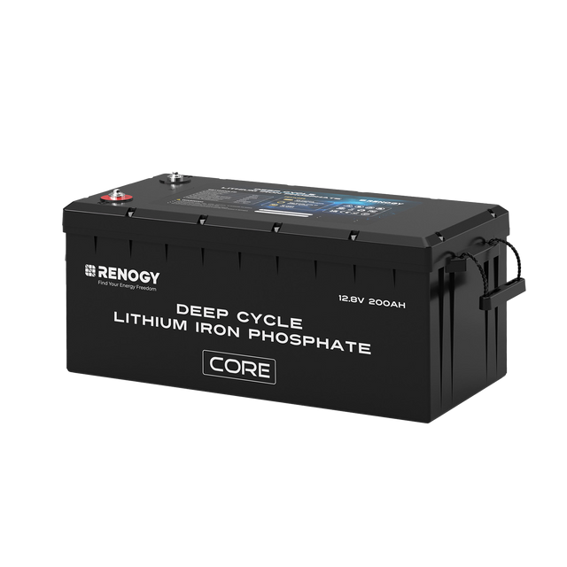 Renogy 12V 200Ah Core Series Deep Cycle Lithium Iron Phosphate Battery ...