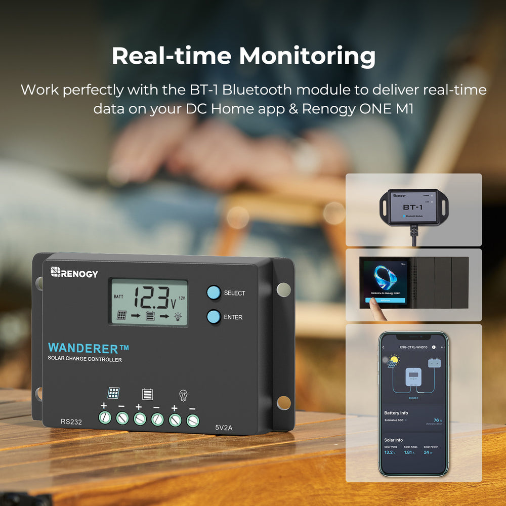 Renogy Wanderer 10A PWM Charge Controller – Automaxx