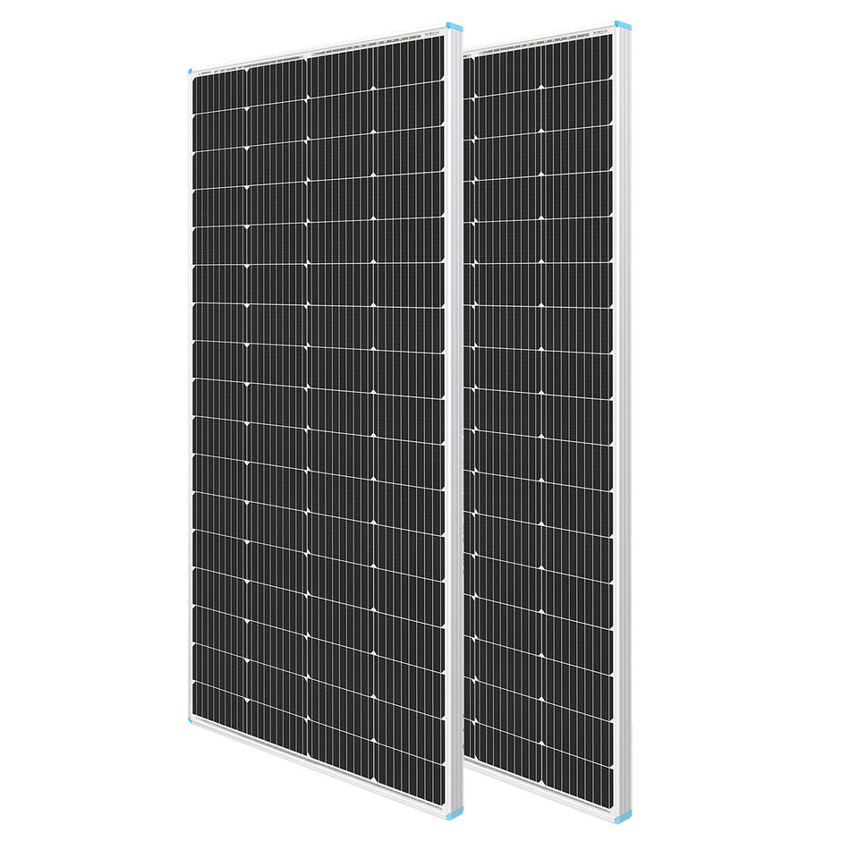 Renogy 2 Pieces 200 Watt 12 Volt Monocrystalline Solar Panel – Automaxx
